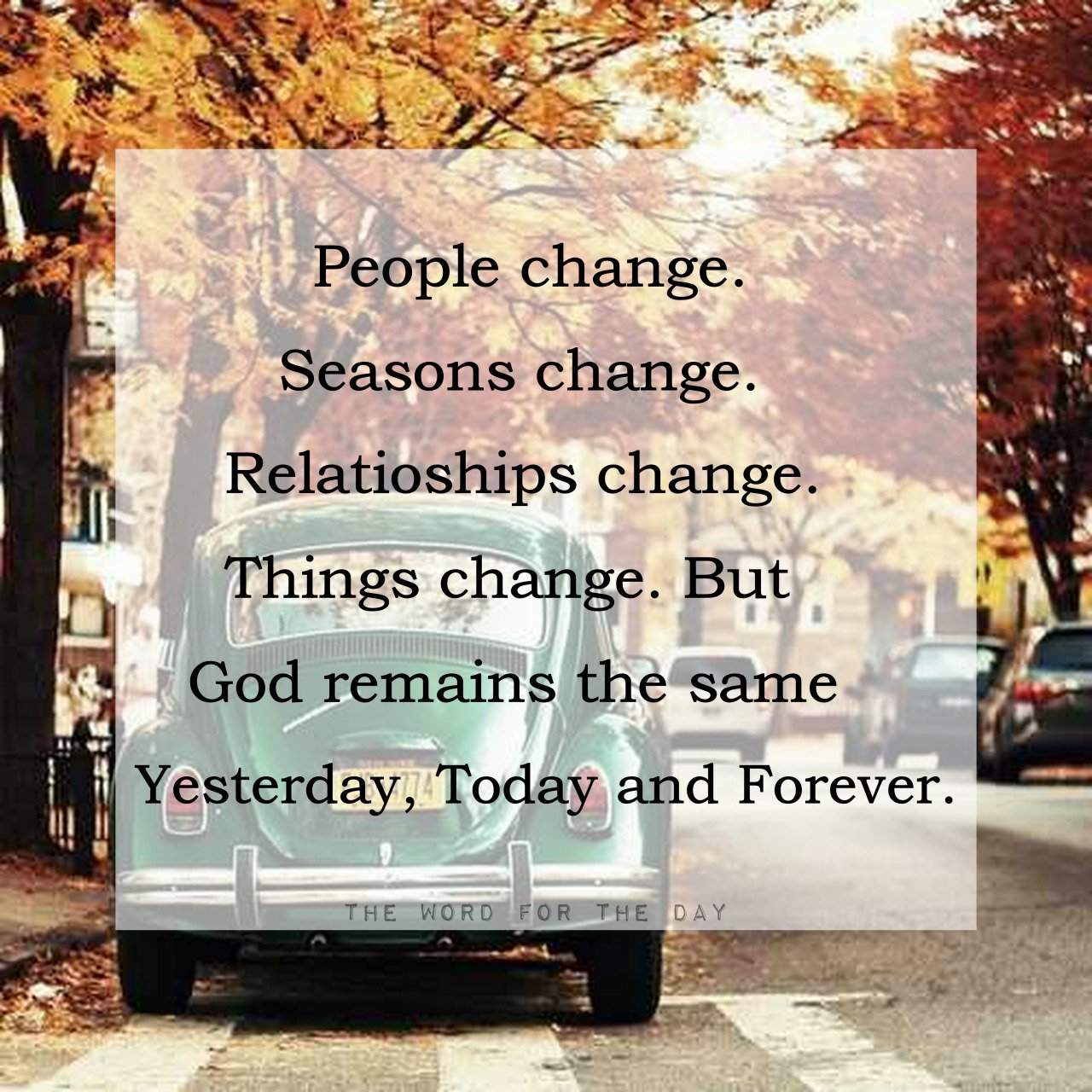 Pray without Season! – To God be The glory, Amen